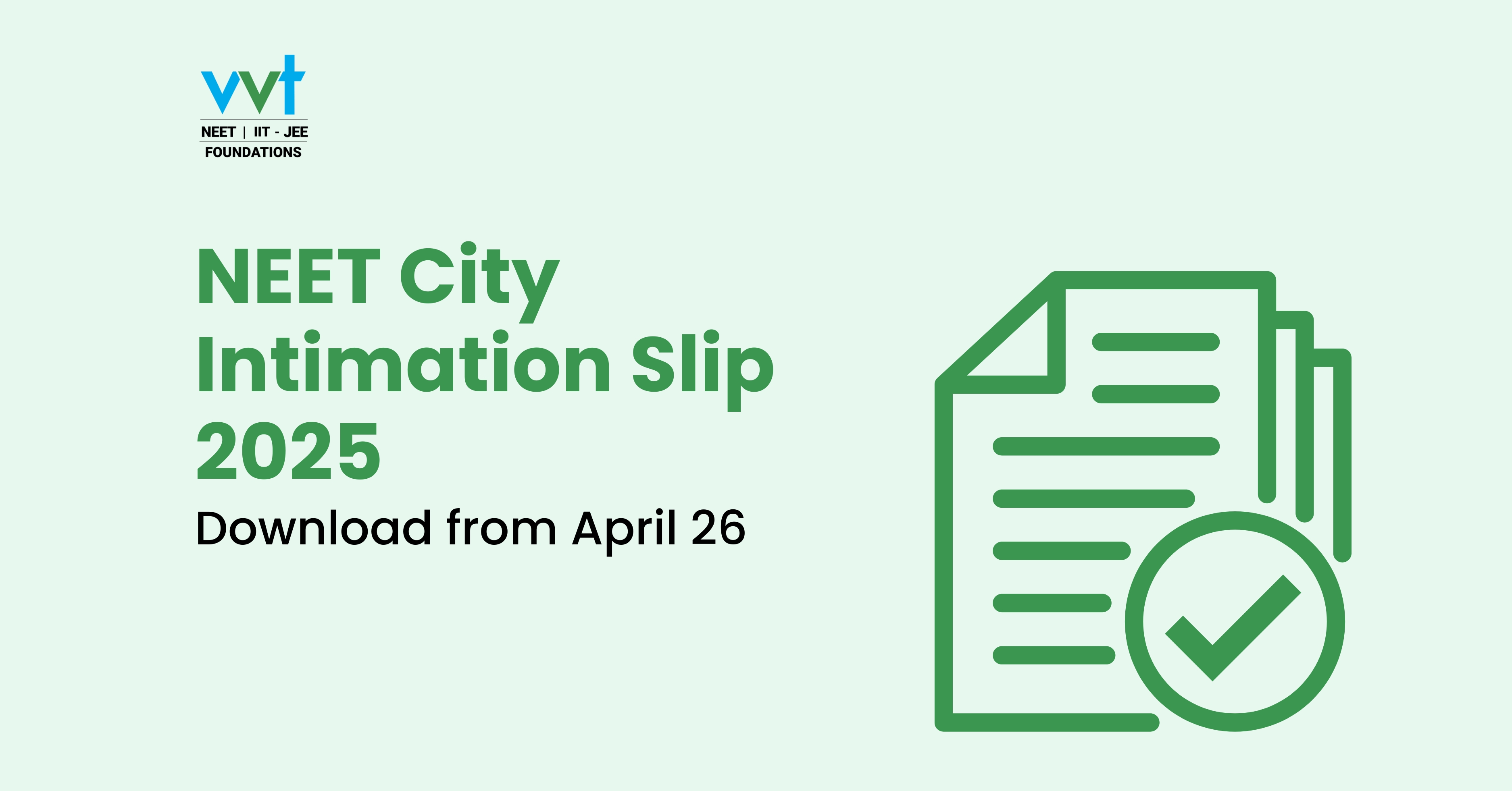 NEET City Intimation Slip 2025: How to Download & Prepare