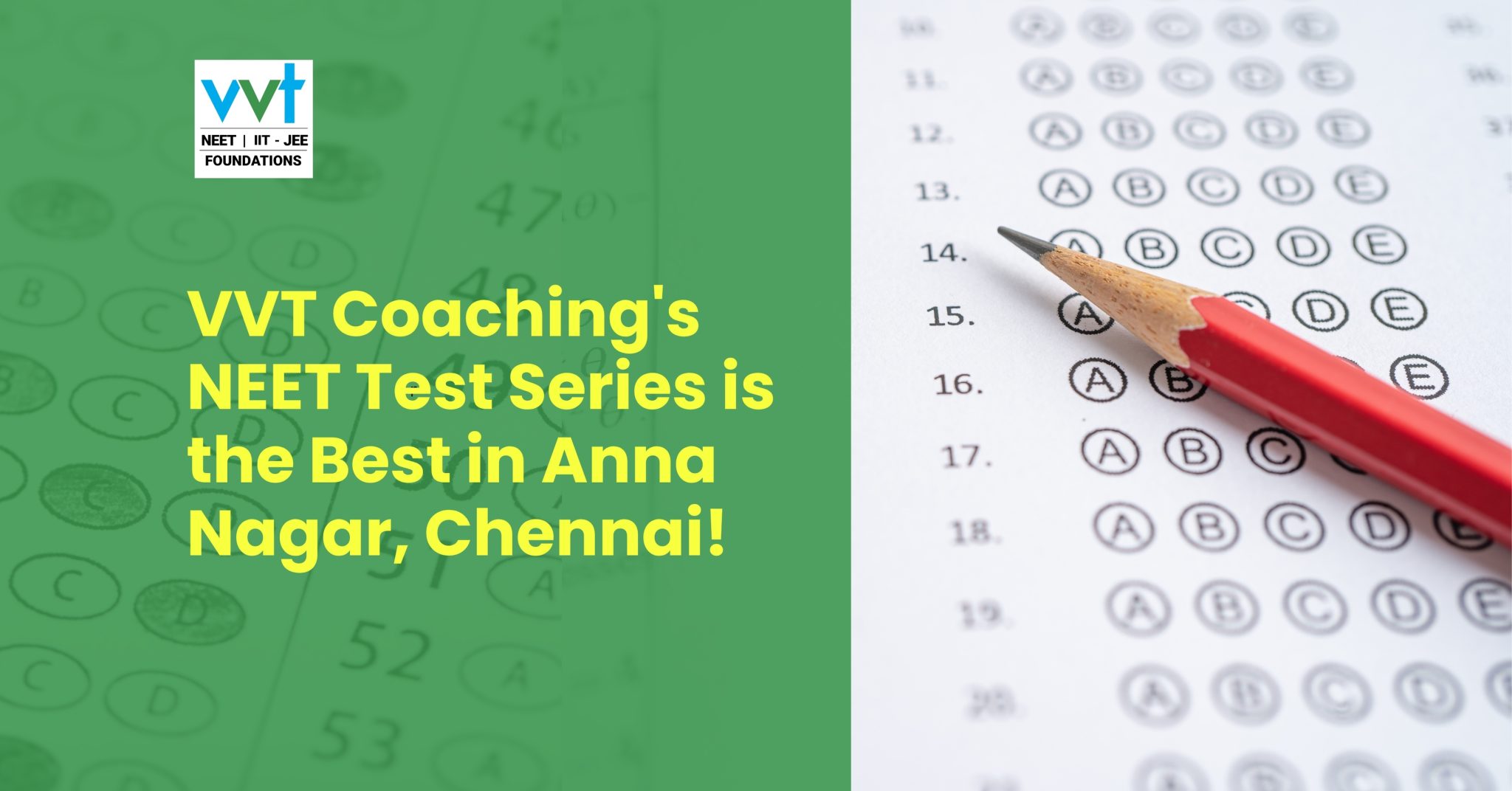 11-Month NEET 2026 Study Plan | VVT Coaching Guide