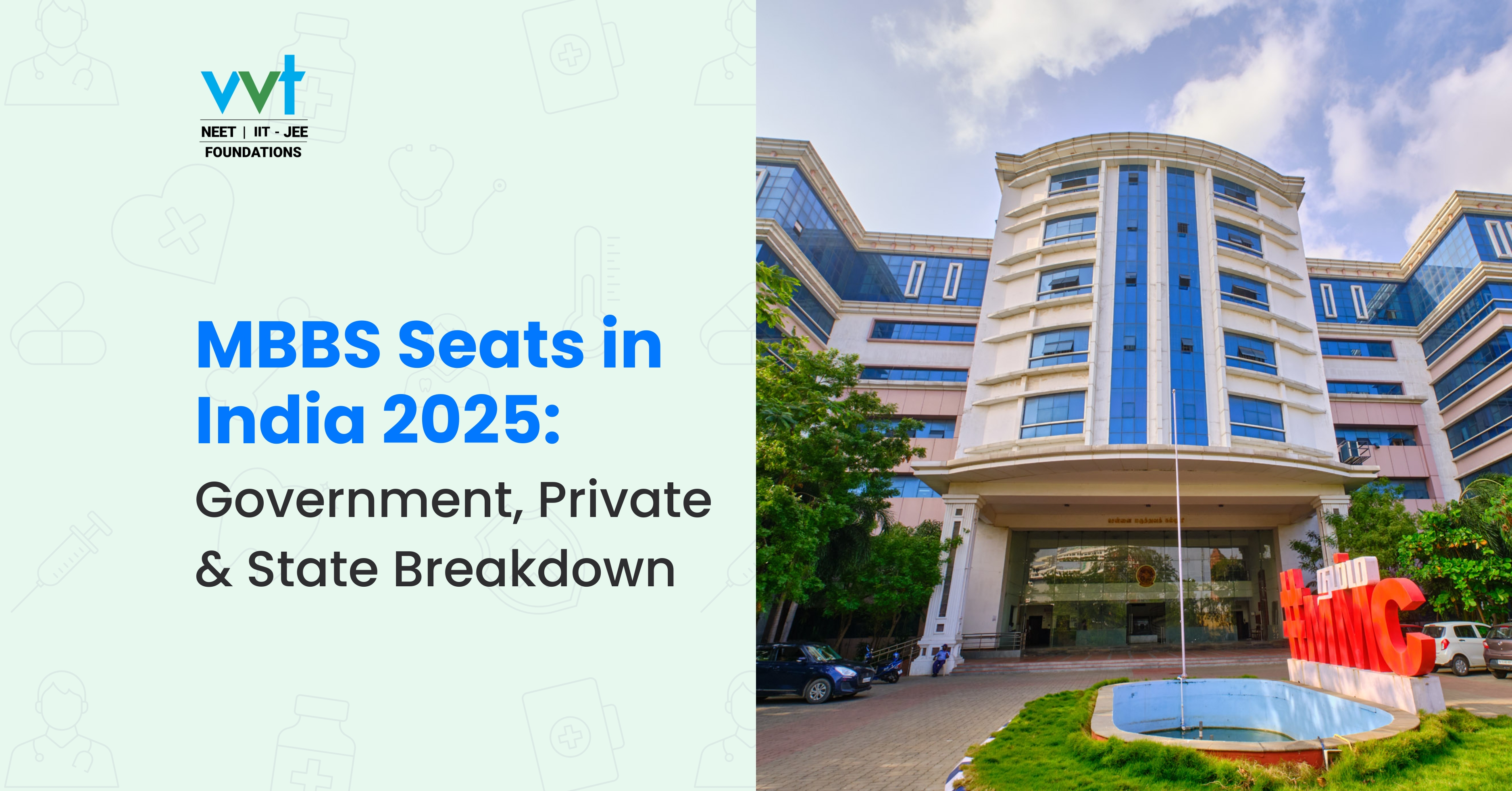 Total MBBS Seats in India 2025: Govt, Private & State-Wise