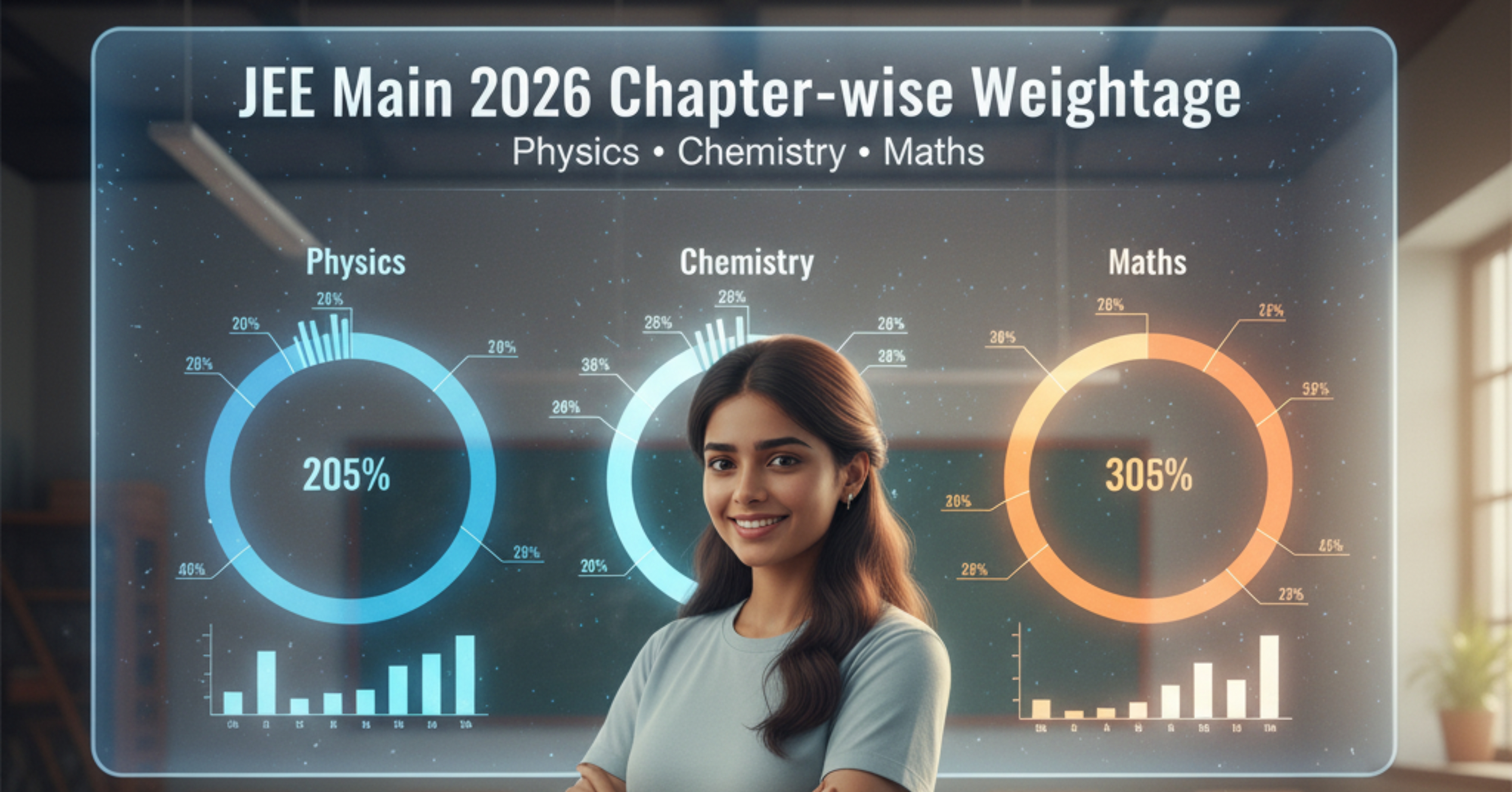 JEE Main 2026: Subject-wise Chapter Weightage & Analysis Guide
