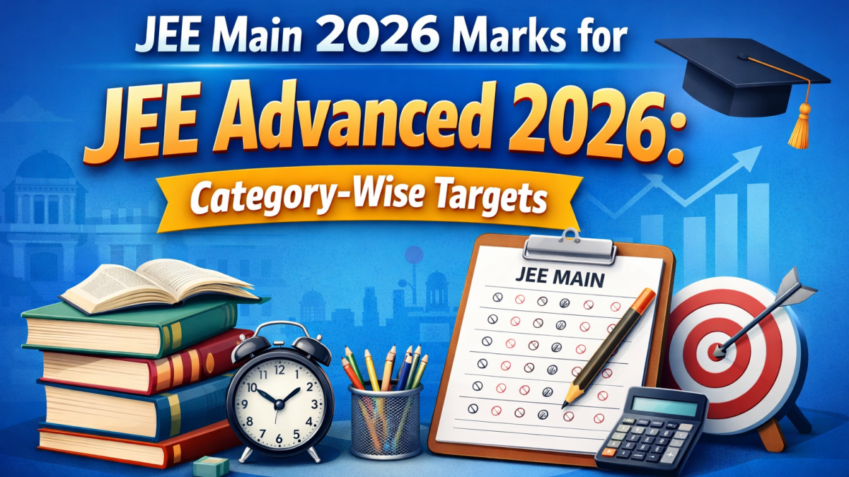 JEE Main 2026 Marks for JEE Advanced 2026: Category-Wise
