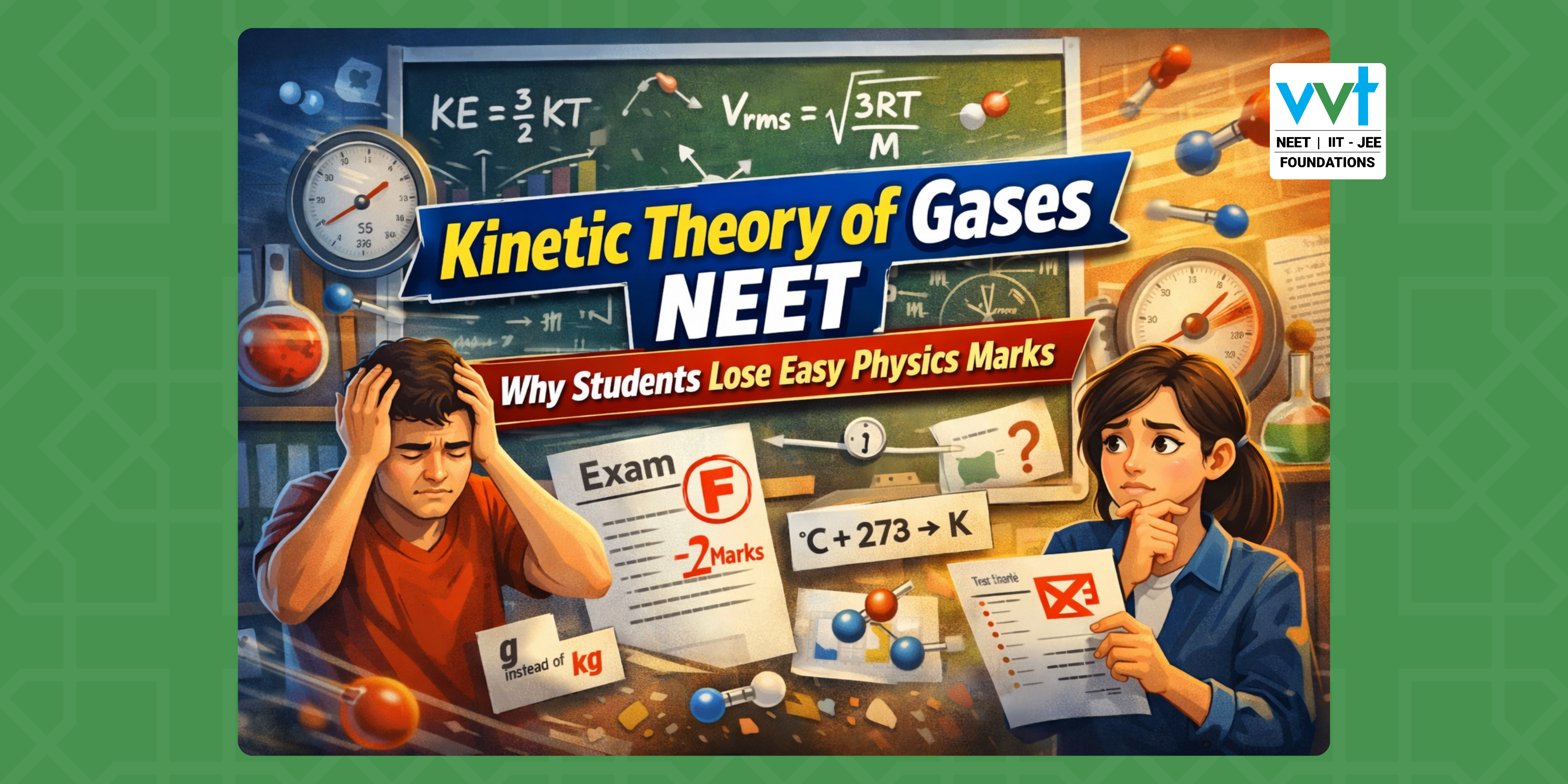 Why Kinetic Theory of Gases Is Easy but Still Loses Marks in NEET