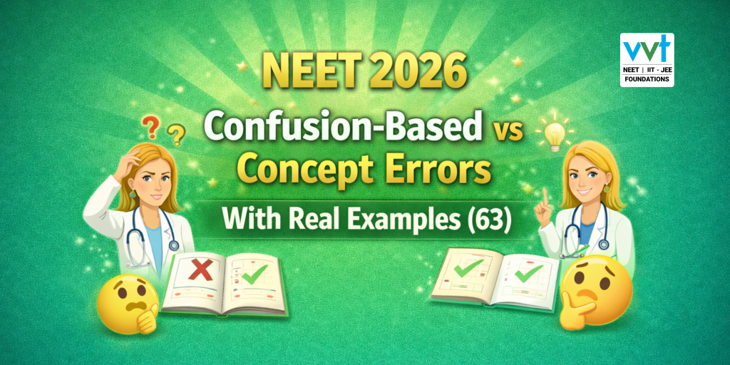 NEET 2026 Errors: Confusion vs Concept Mistakes With Examples